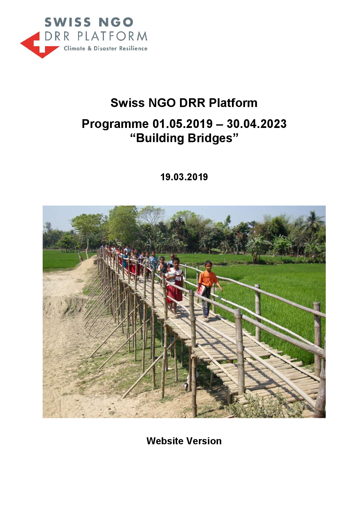 About us | Swiss NGO DRR Platform