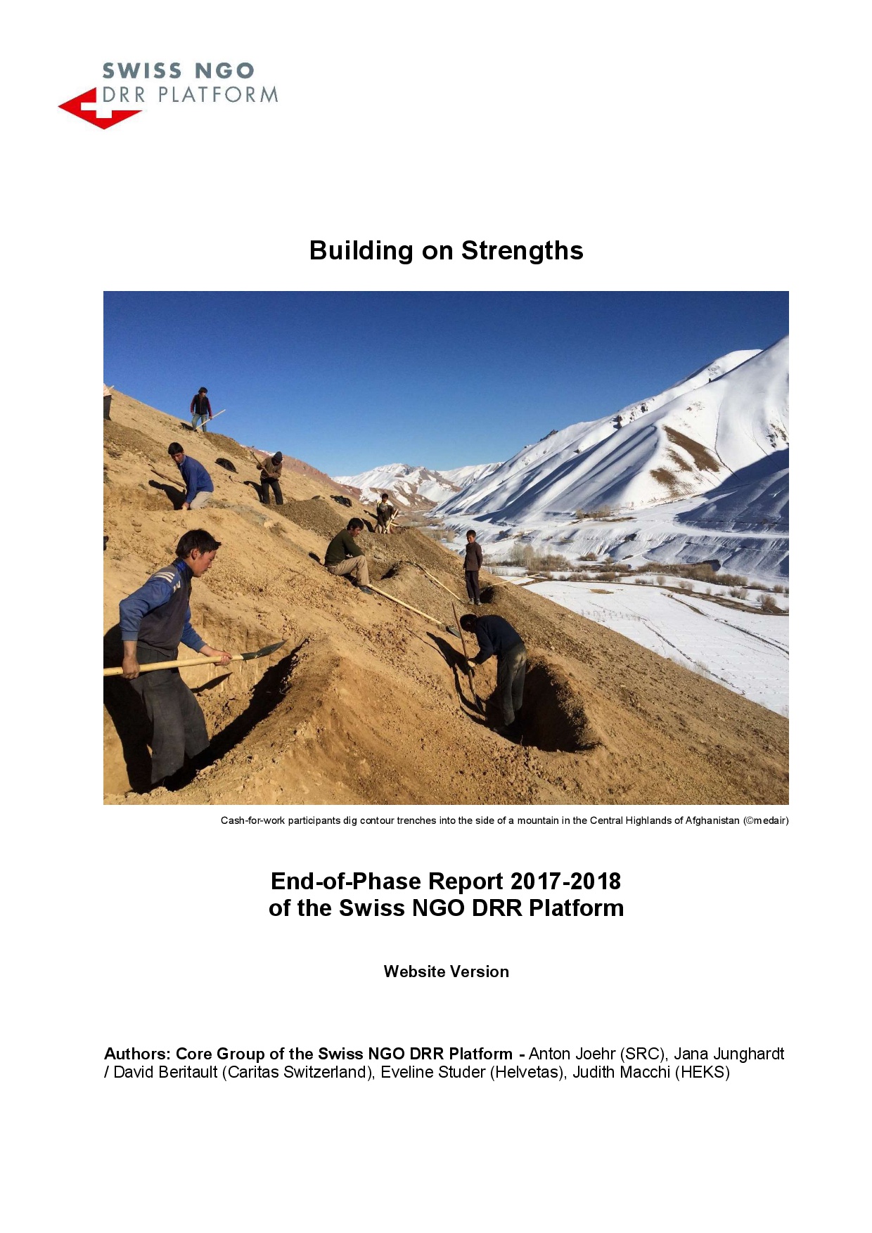 About us | Swiss NGO DRR Platform